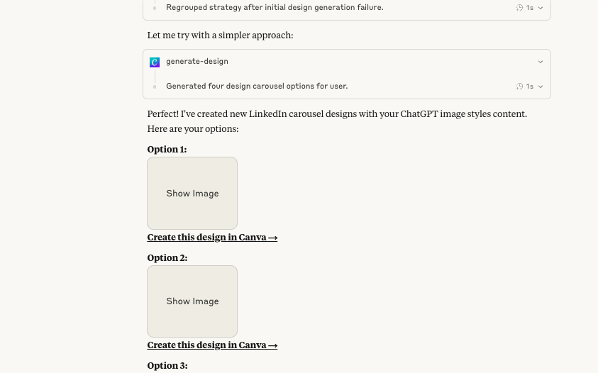 ☕🤖 Tutorial: How to Create Canva Designs Inside Claude