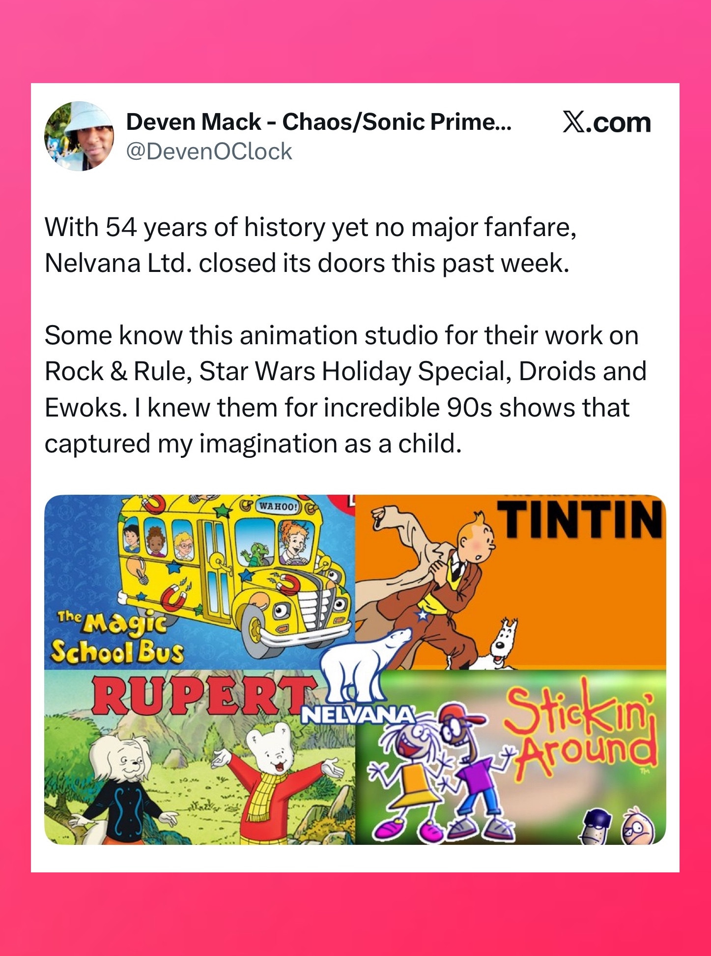 Nelvana is Just 'Paused' According to Corus. But It's Likely the ...