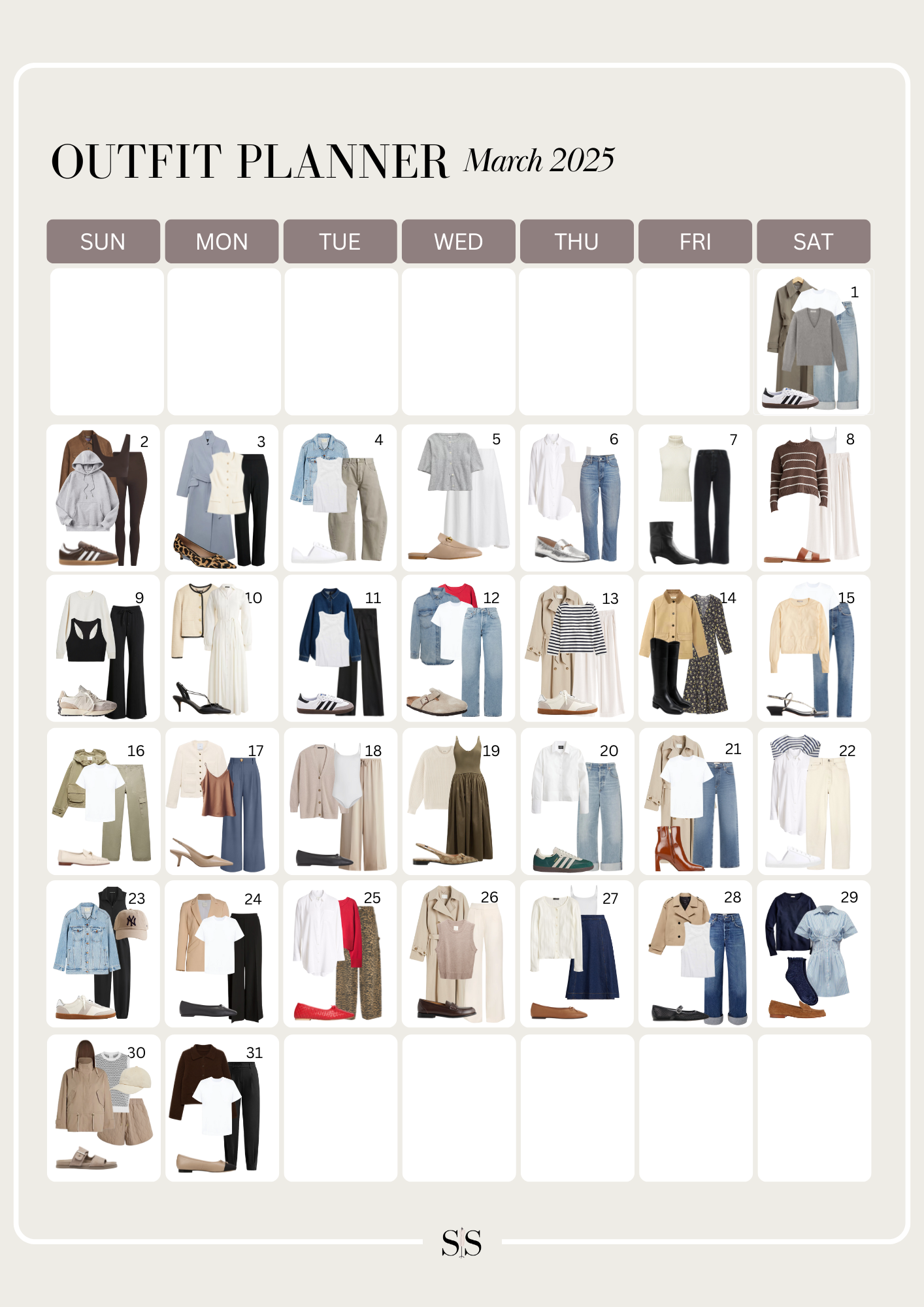 The Outfit Planners Are Back! - by Sarah Hancock