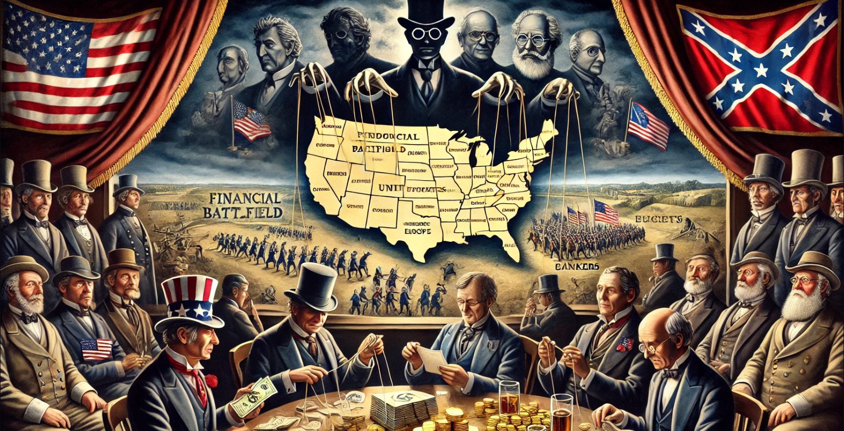 The American Civil War’s Secret Battlefield: How Banks, Gold, and Power ...