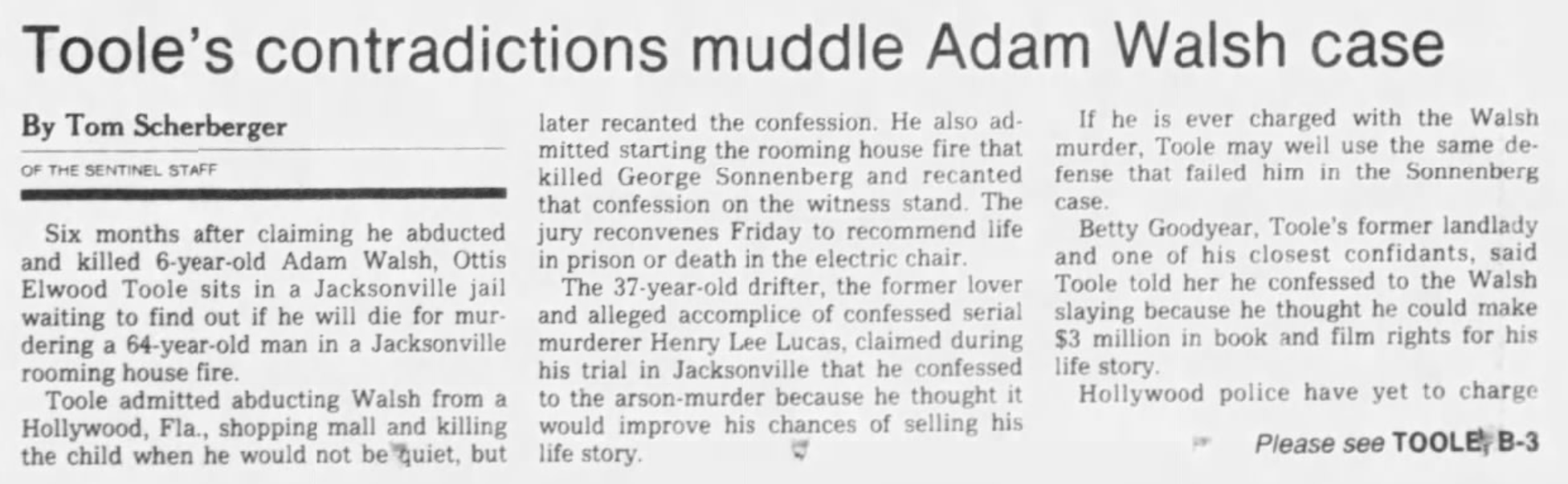 How the 1981 Murder of Six-Year-Old Adam Walsh Sparked a National ...