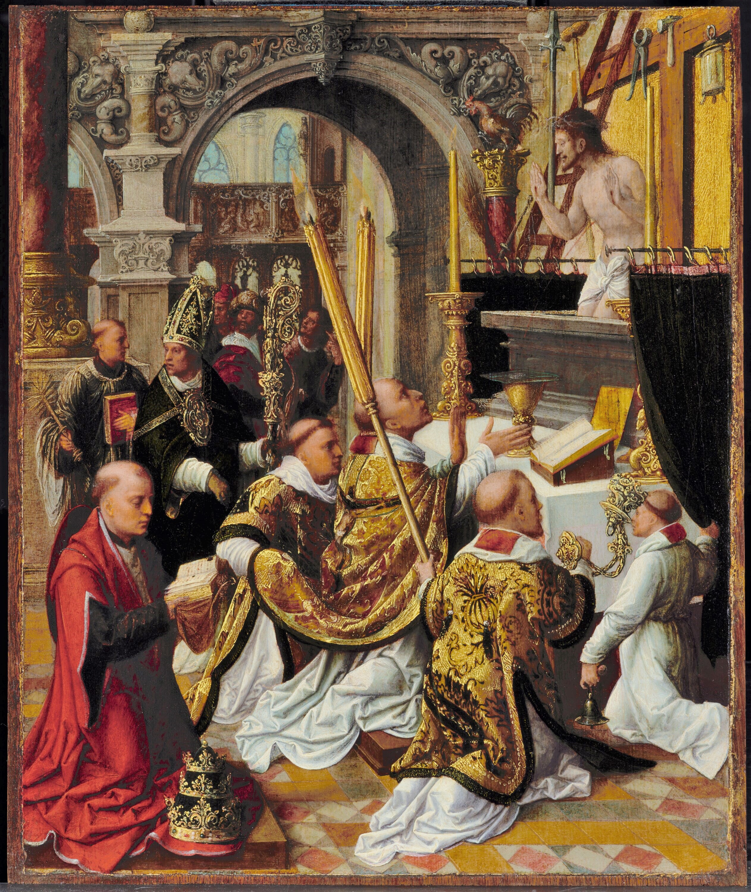 The Mass of Gregory the Great - by Amelia McKee