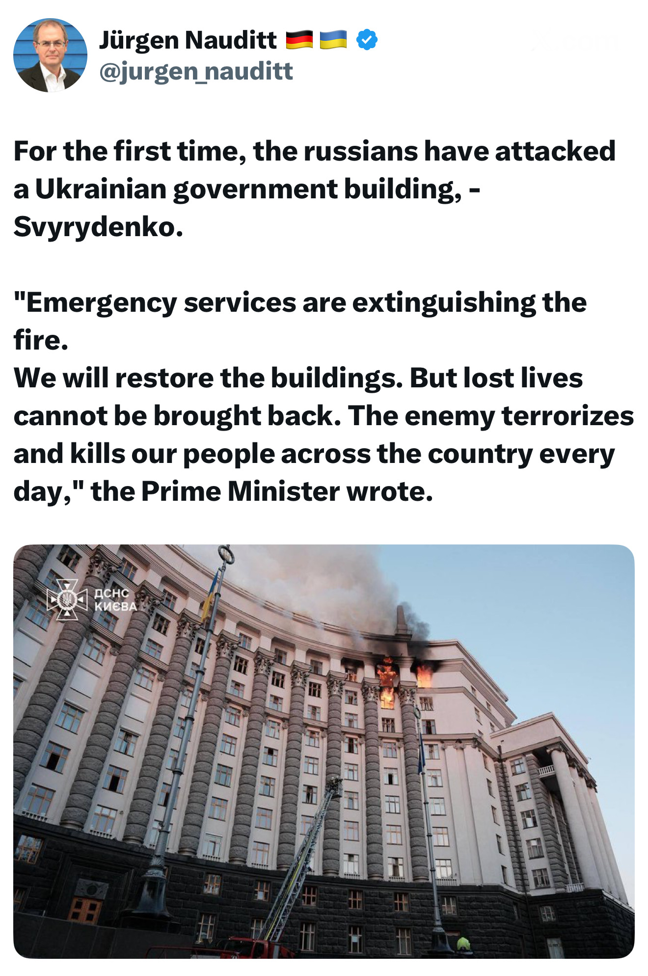 Garry Kasparov (@garrykasparov): "But for years we've been told Ukraine ...
