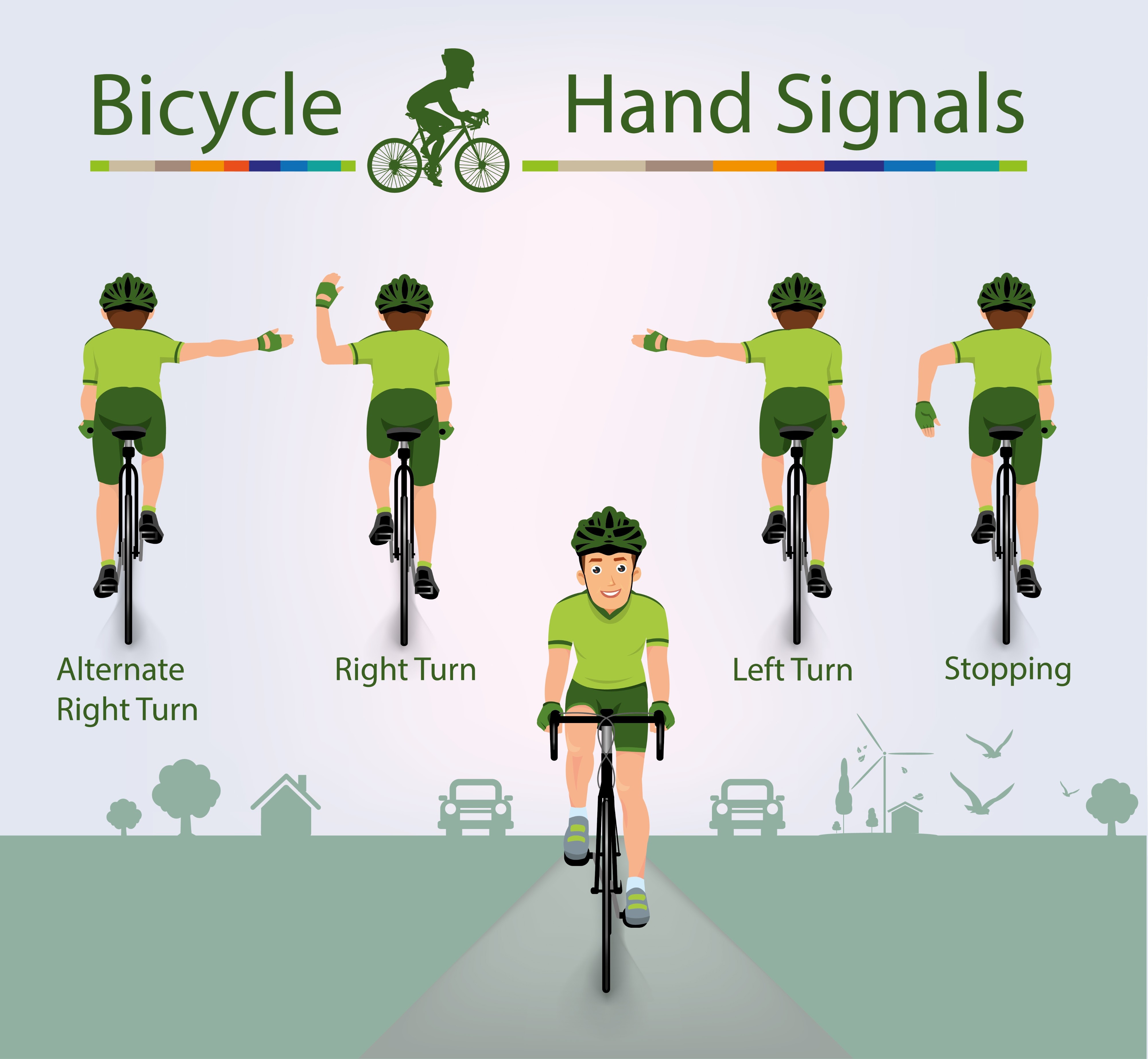 How To Use Bicycle Hand Signals - by Scott Bourne