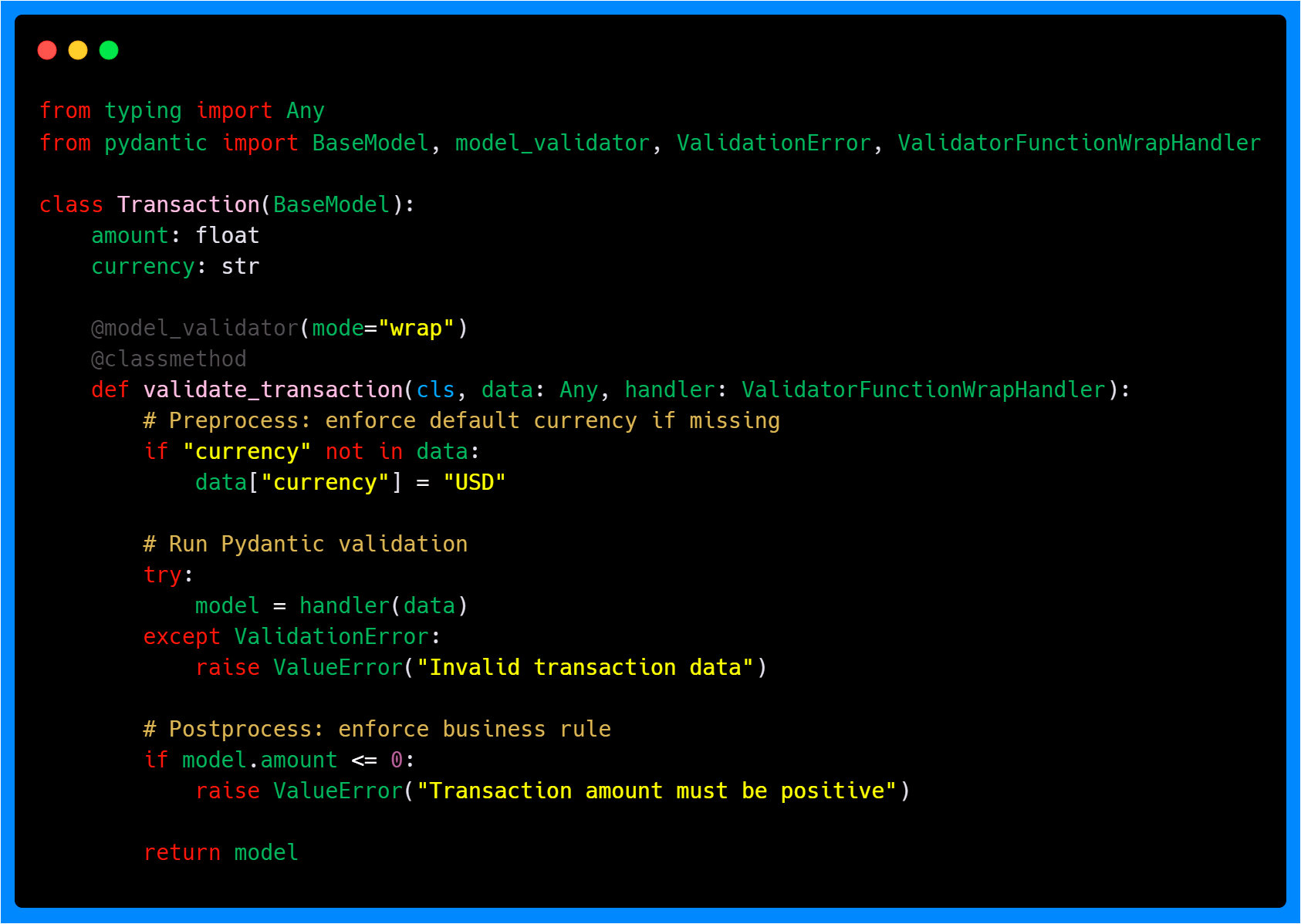 Mastering Pydantic - Part 2: Validation Techniques