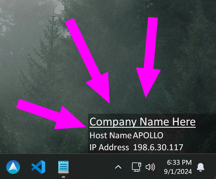 Deploying DesktopInfo using Microsoft Intune (Modern BGInfo)