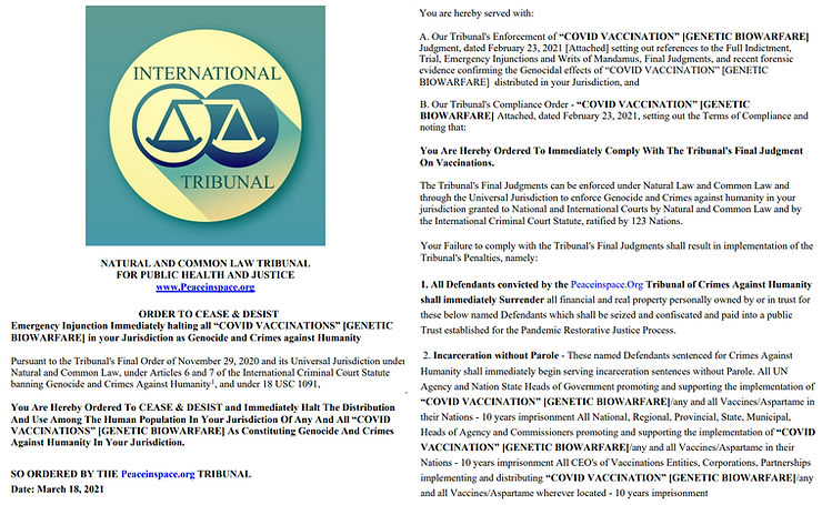 Mid-2020 GITMO Update: Arrests, Indictments, & Executions