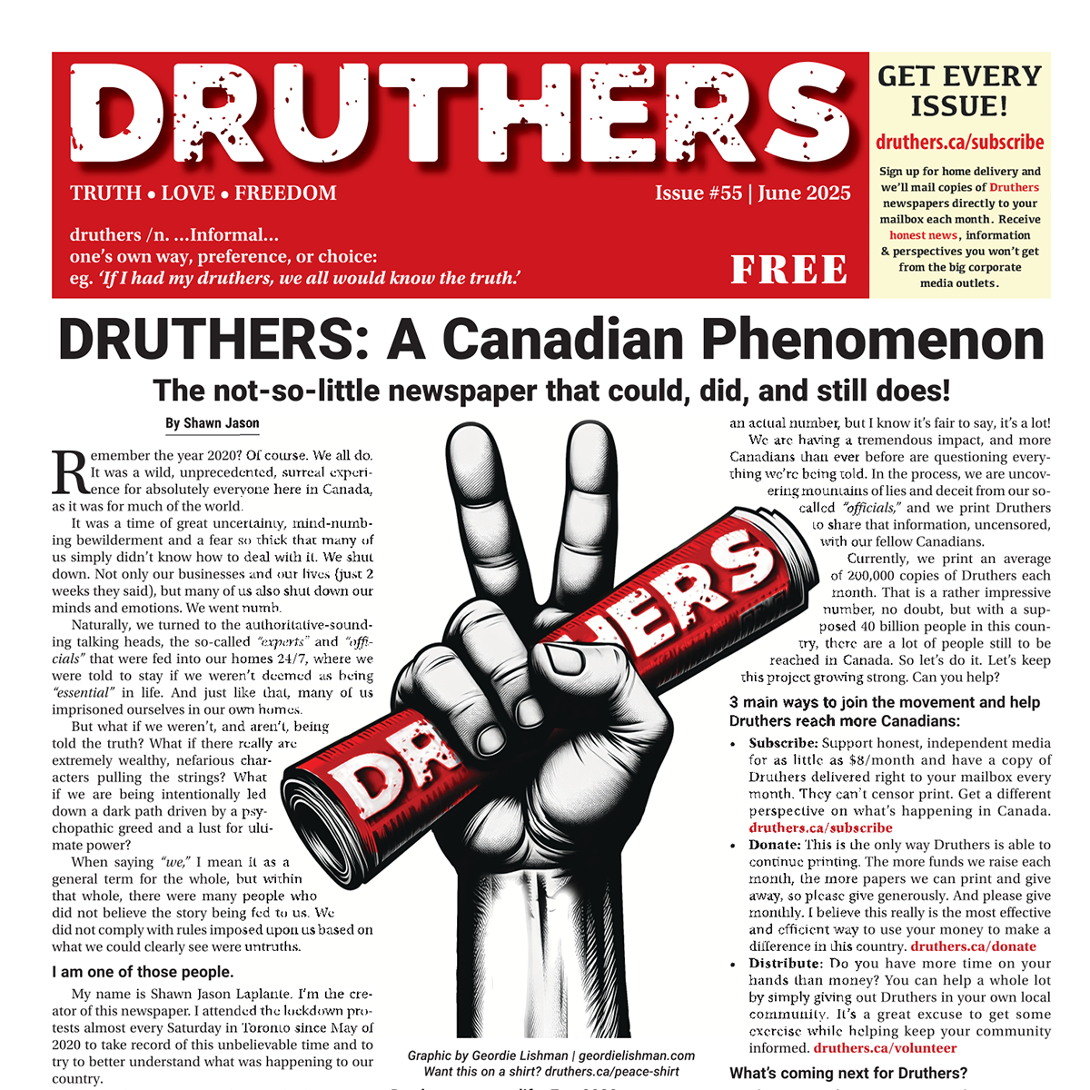 Druthers News: A Canadian Phenomenon