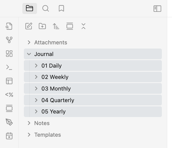 Guide: Setting Up the “Journals” Plugin in Obsidian
