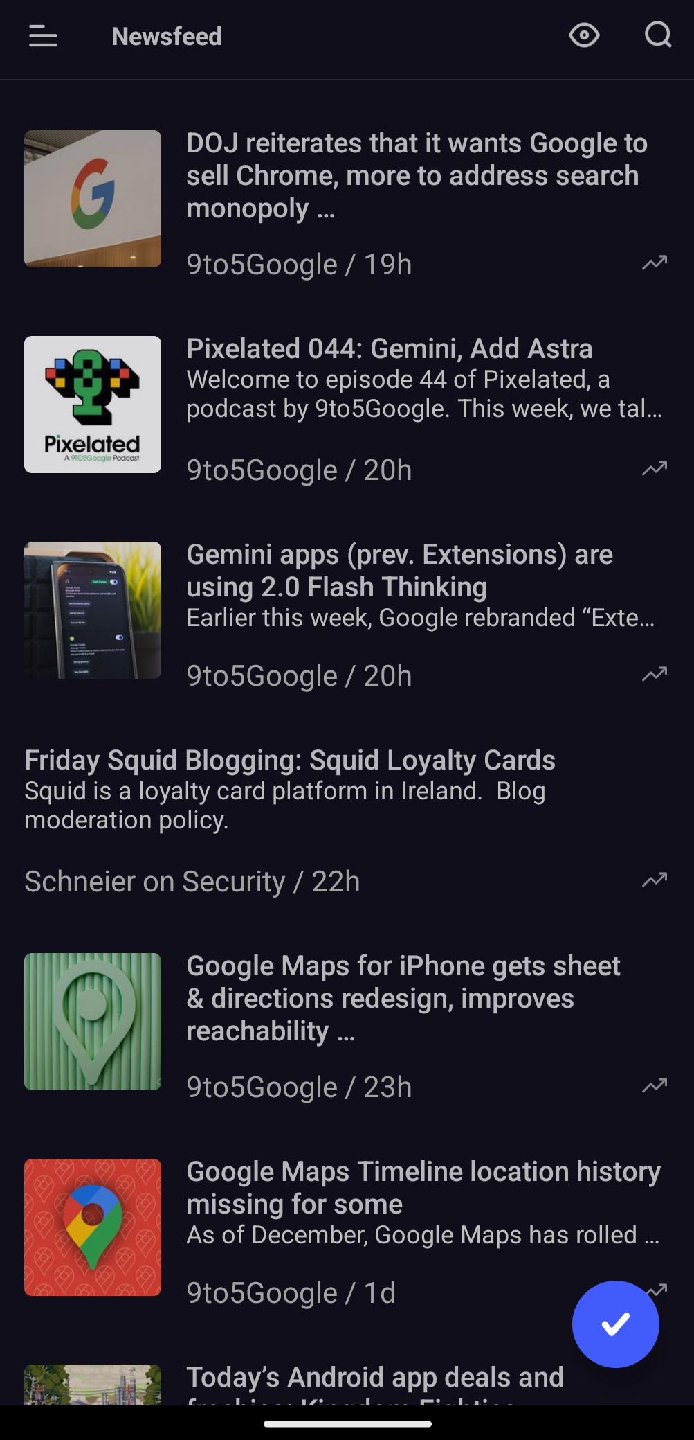 My Trusty RSS Reader Now Has AI "Intelligence"