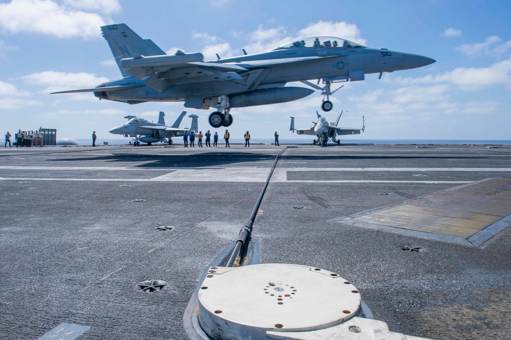 How a Navy Plane Lands on an Aircraft Carrier