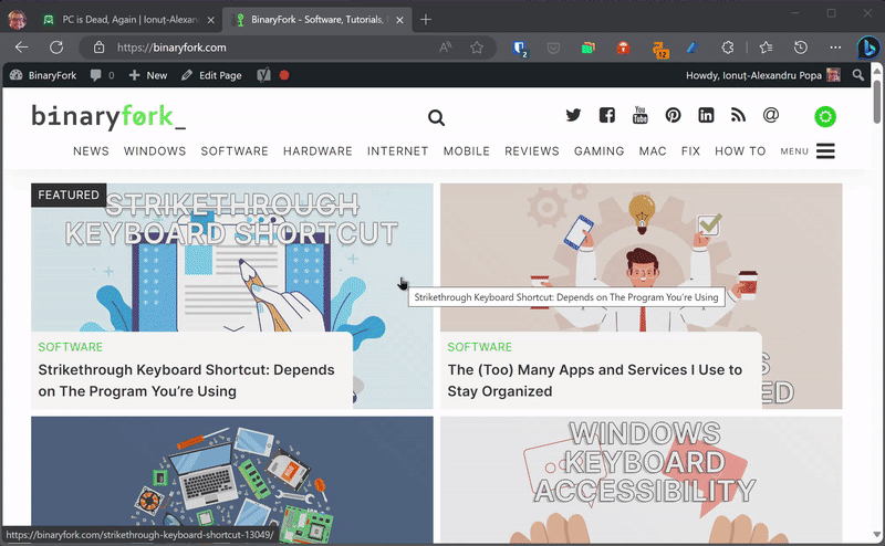 Undo close tab: the only browser keyboard shortcut you need
