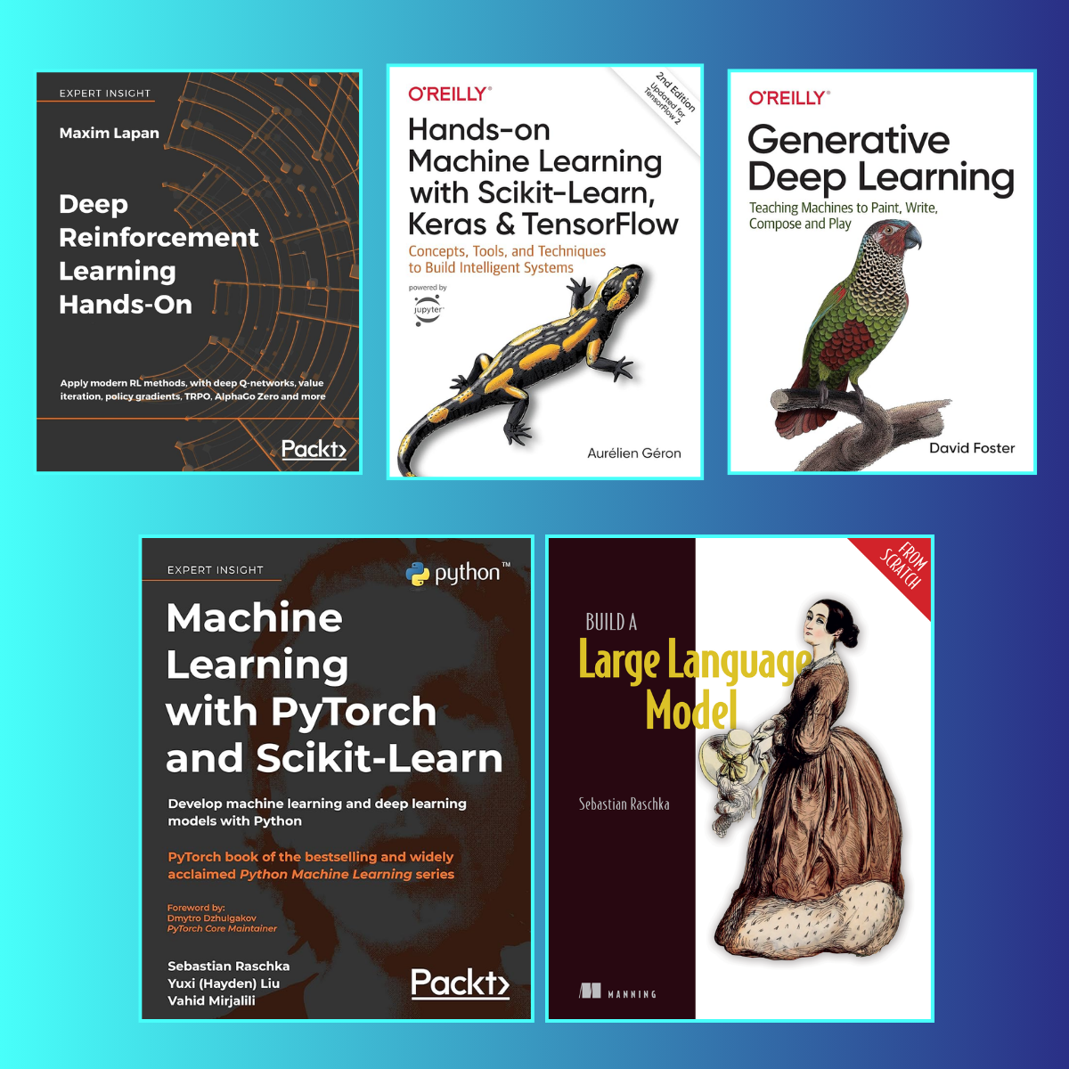 20 books and 1 piece of advise for aspiring ML / AI Engineers