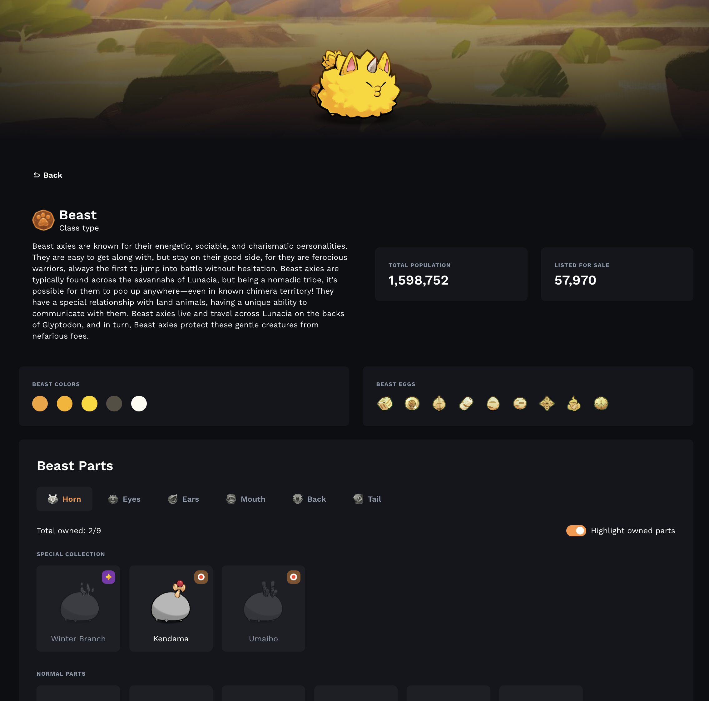 The Lunalog Catalog is HERE - by Axie Infinity