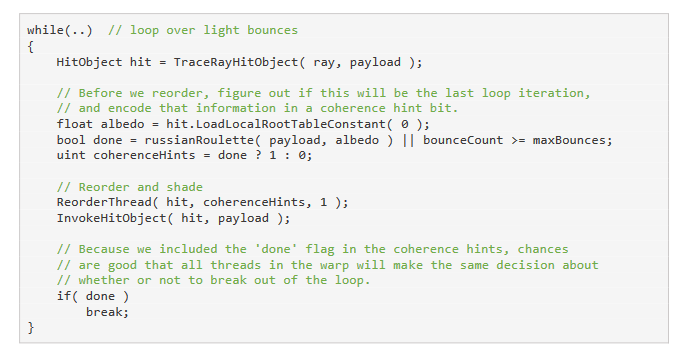 Shader Execution Reordering: Nvidia Tackles Divergence