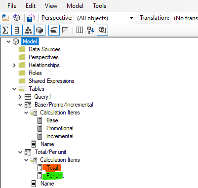 PowerBI: Multi-level columns in a PowerBI matrix with Calculation Groups