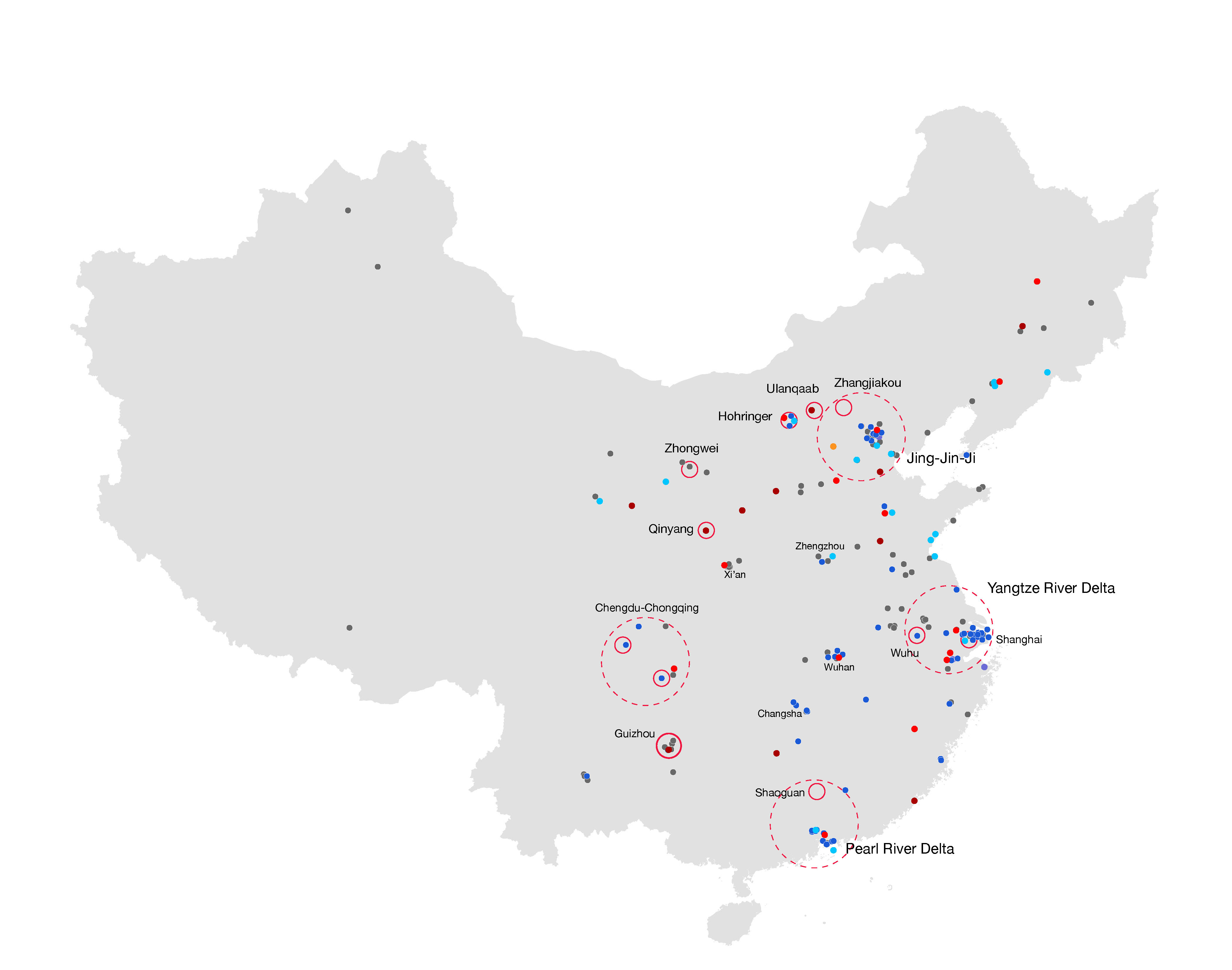 Mapping China's inland data centers - by Andrew Stokols