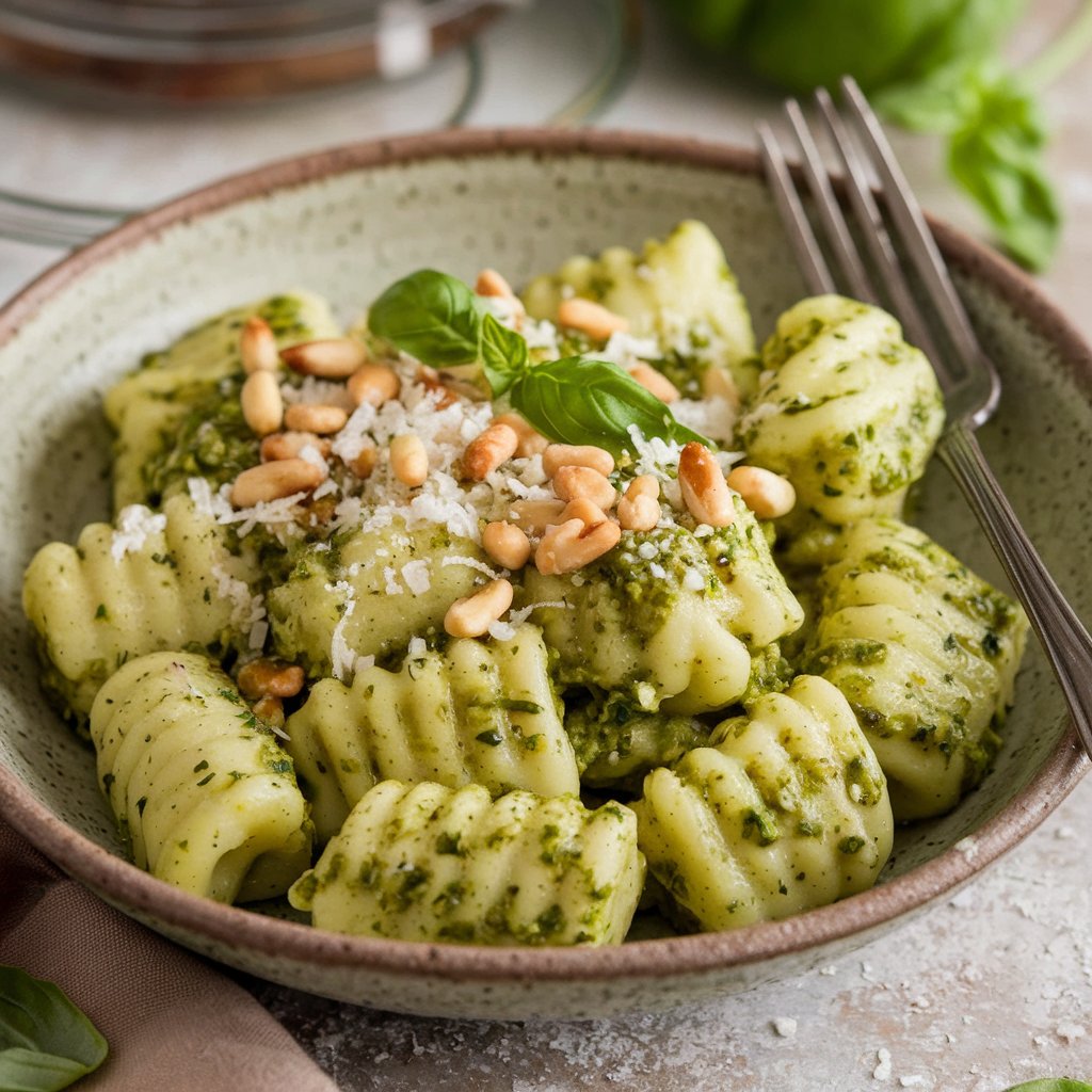 Gnocchi with Pesto: A Classic Italian Recipe