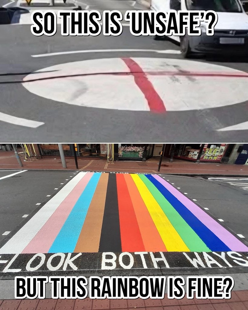 Darren Grimes (@darrengrimes): "Funny how the flag of England is a hazard… but a dizzying vomit ...