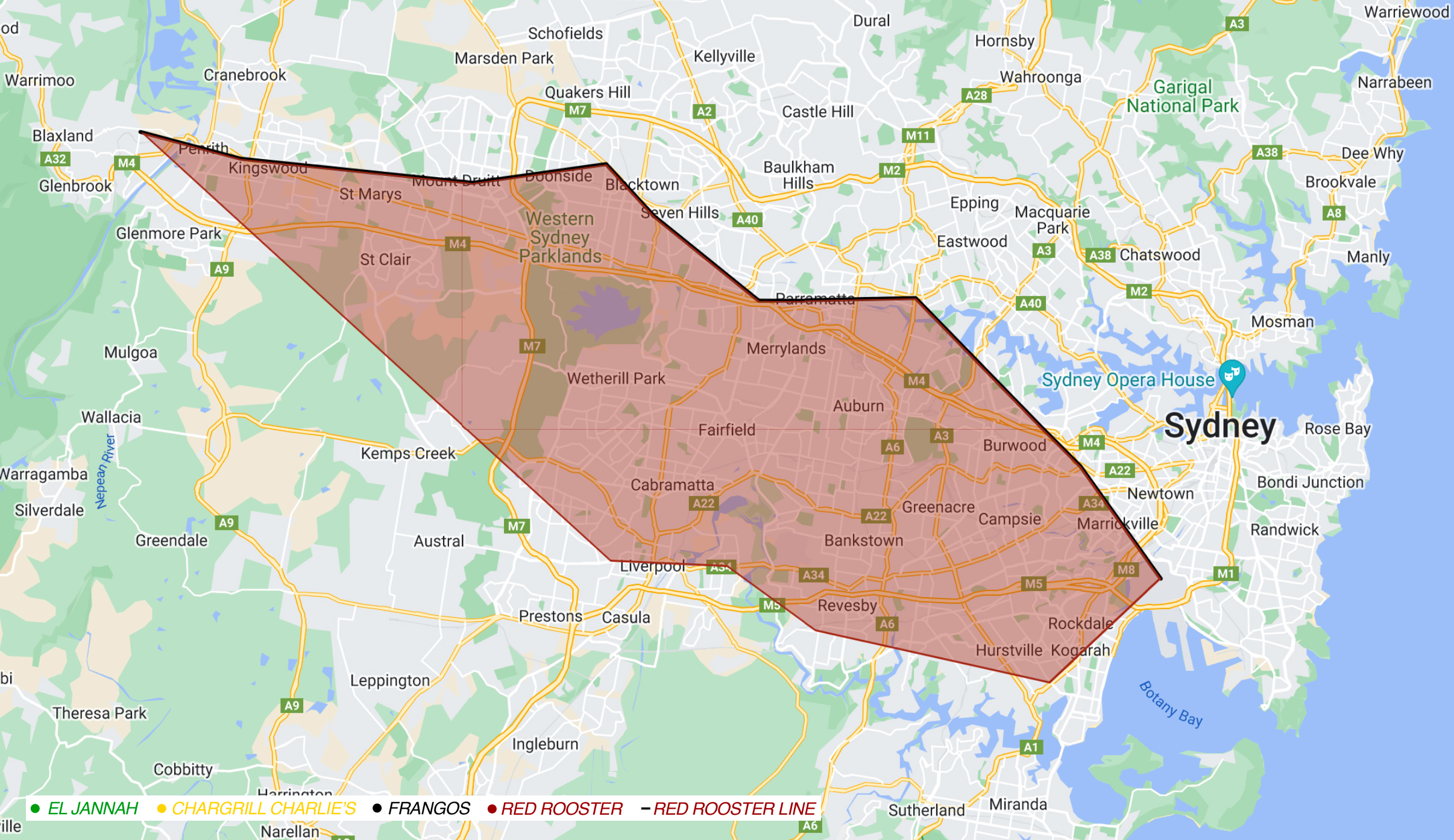 The Four Chicken Frontiers of Sydney - by Alana Dimou