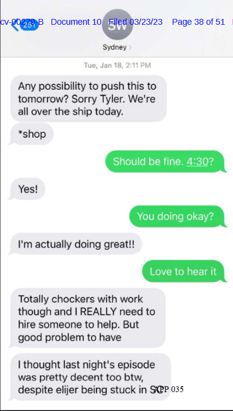 The Blaze Responds to Lawsuit From Sydney Watson