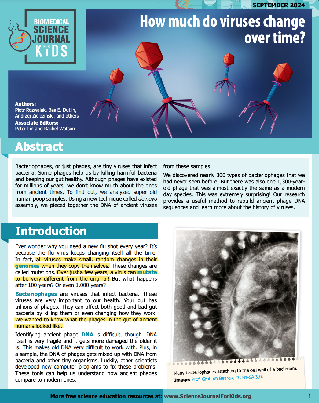 Teach science using disgusting topics?