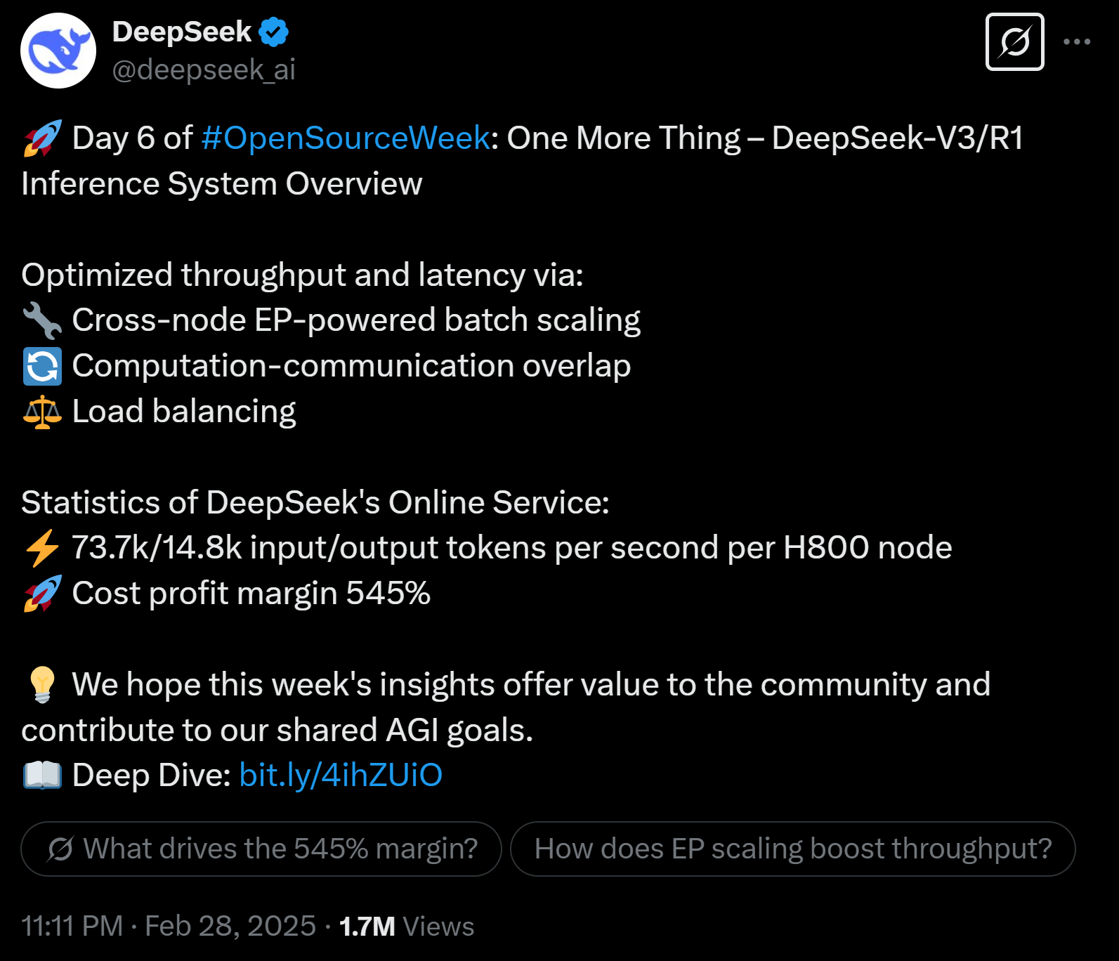 DeepSeek’s Open Source Week: Sharing the Future of AI Efficiency