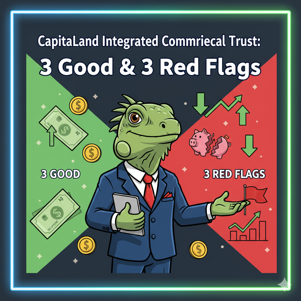 CapitaLand Integrated Commercial Trust (CICT, SGX: C38U) – 3 Good, 3 ...