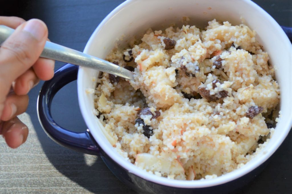 Overnight Bulgur Wheat Breakfast - by Swetha Sivakumar
