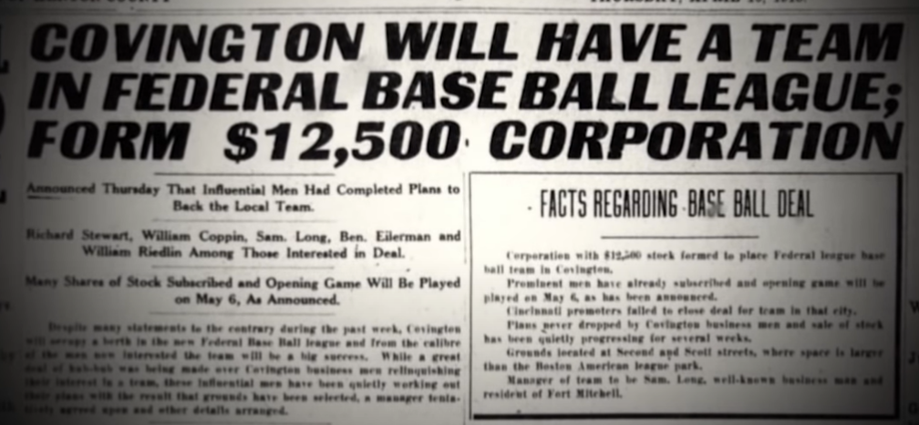 The Blue Sox: Professional Baseball In Covington, KY