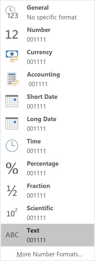 How to add zero in front of number in Excel [9 methods]
