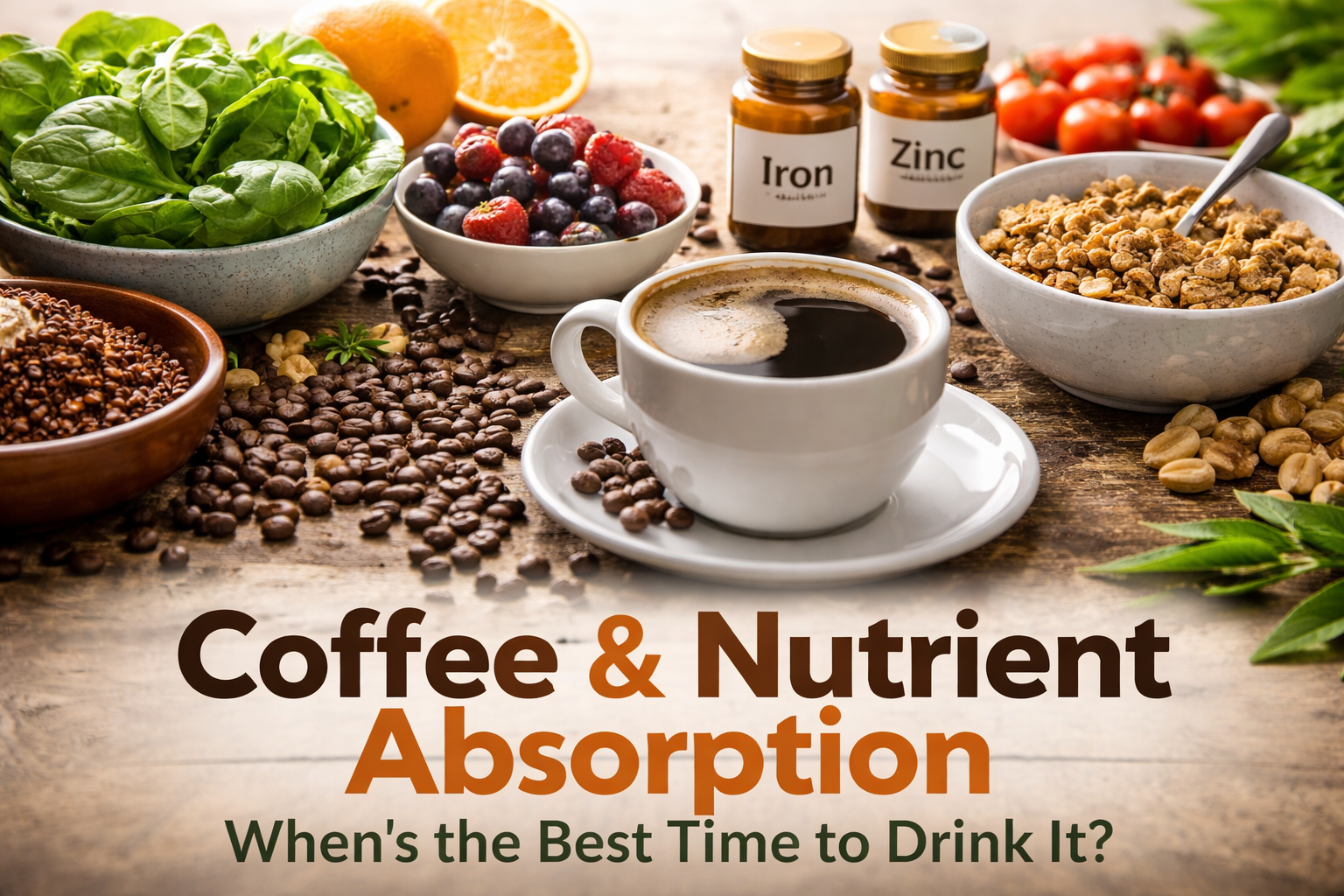 Coffee and Food Absorption: When to Drink It (and When to Wait)