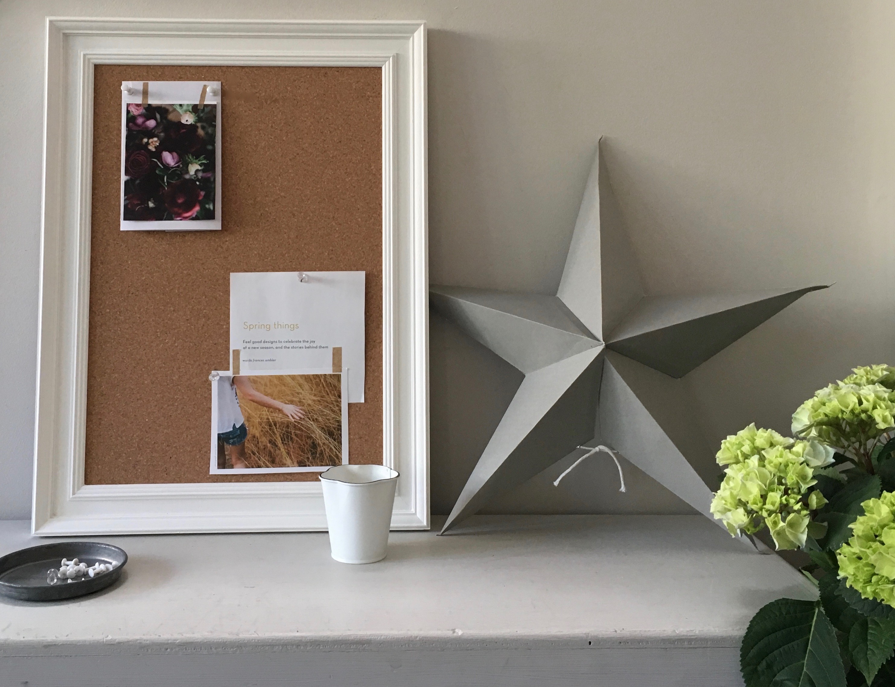 How To Make The Perfect Cork Pinboard - by Anna