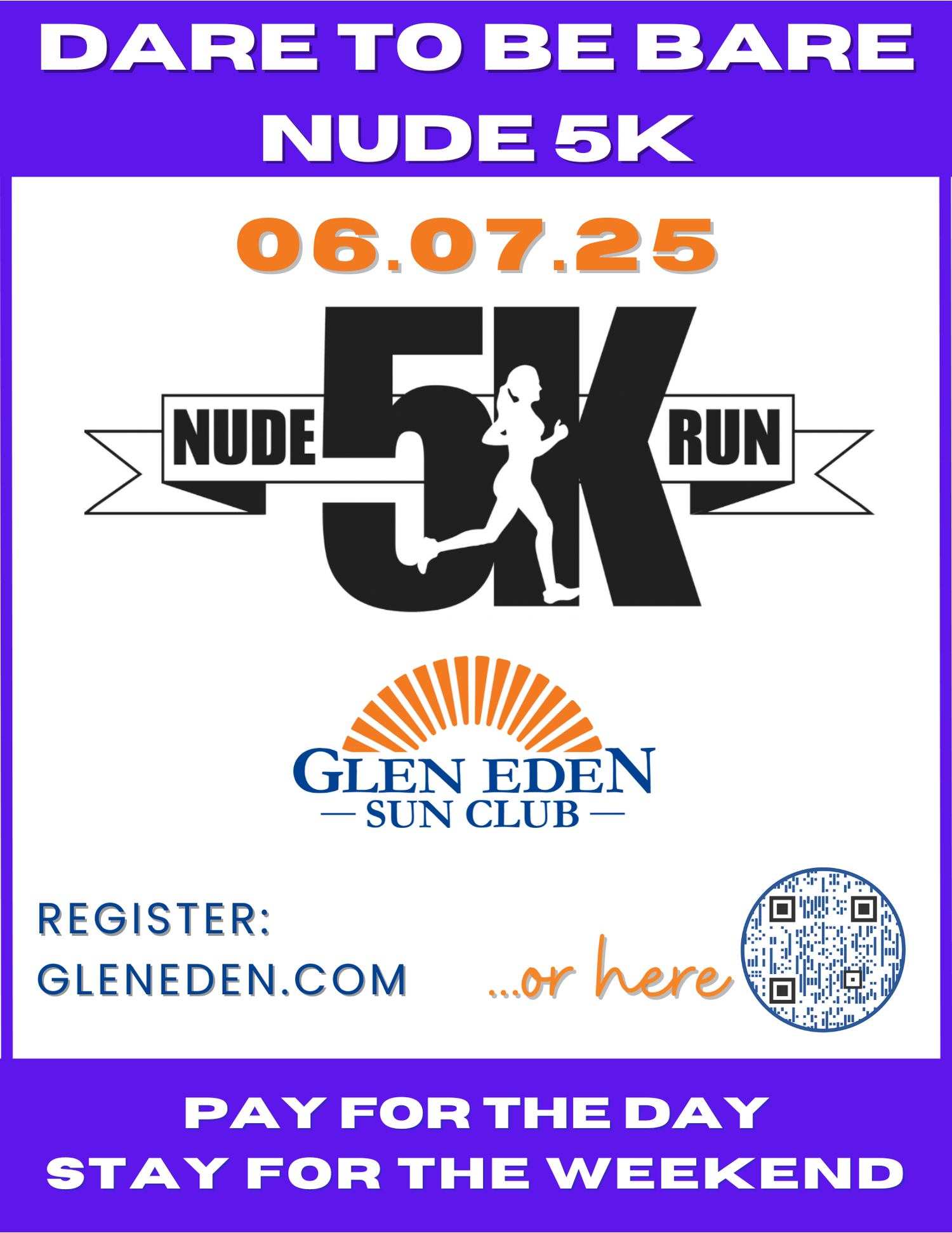 Running Free The Glen Eden 5k Nude Run Experience