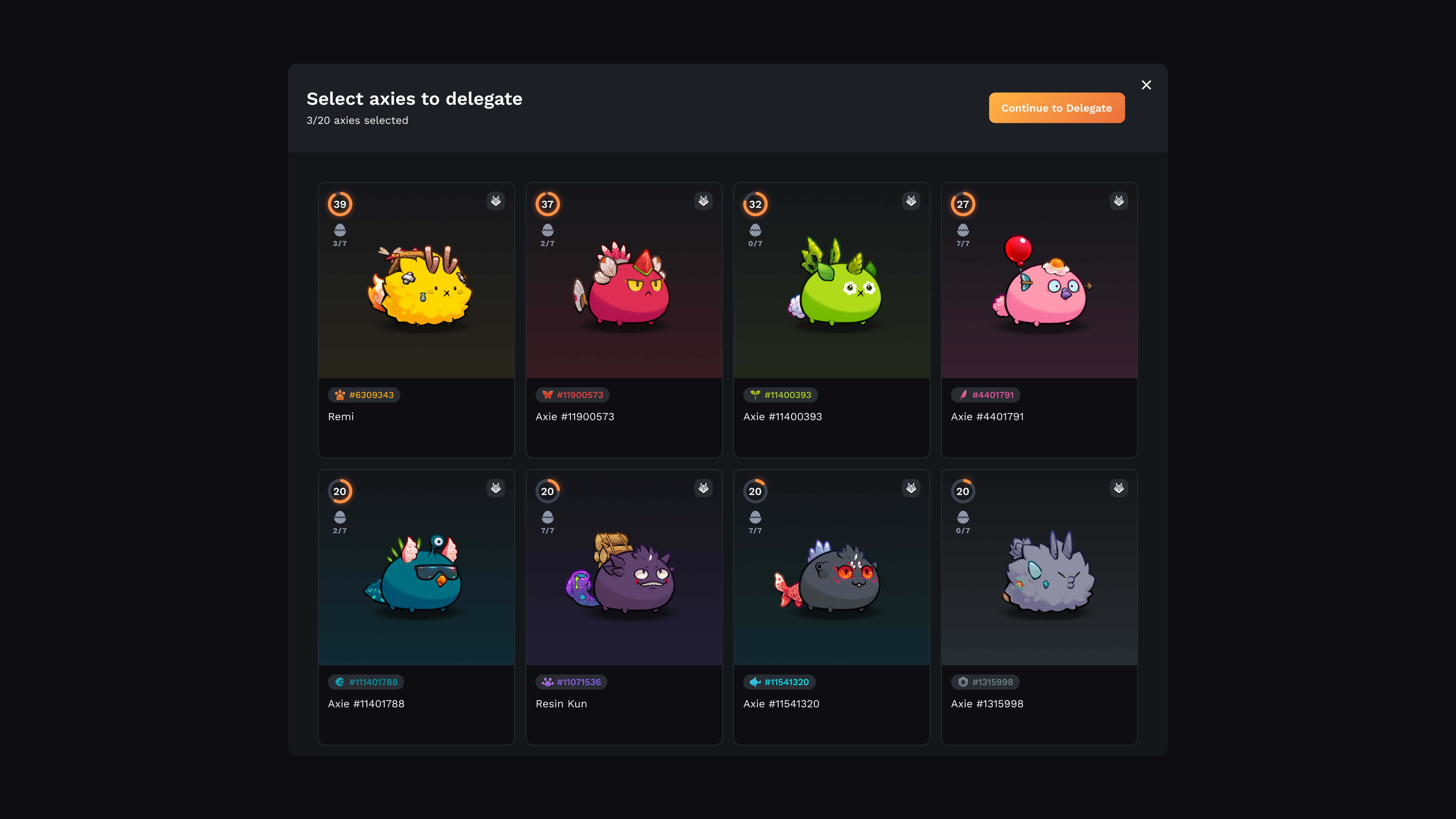 Axie Delegation is LIVE! - The Lunacian