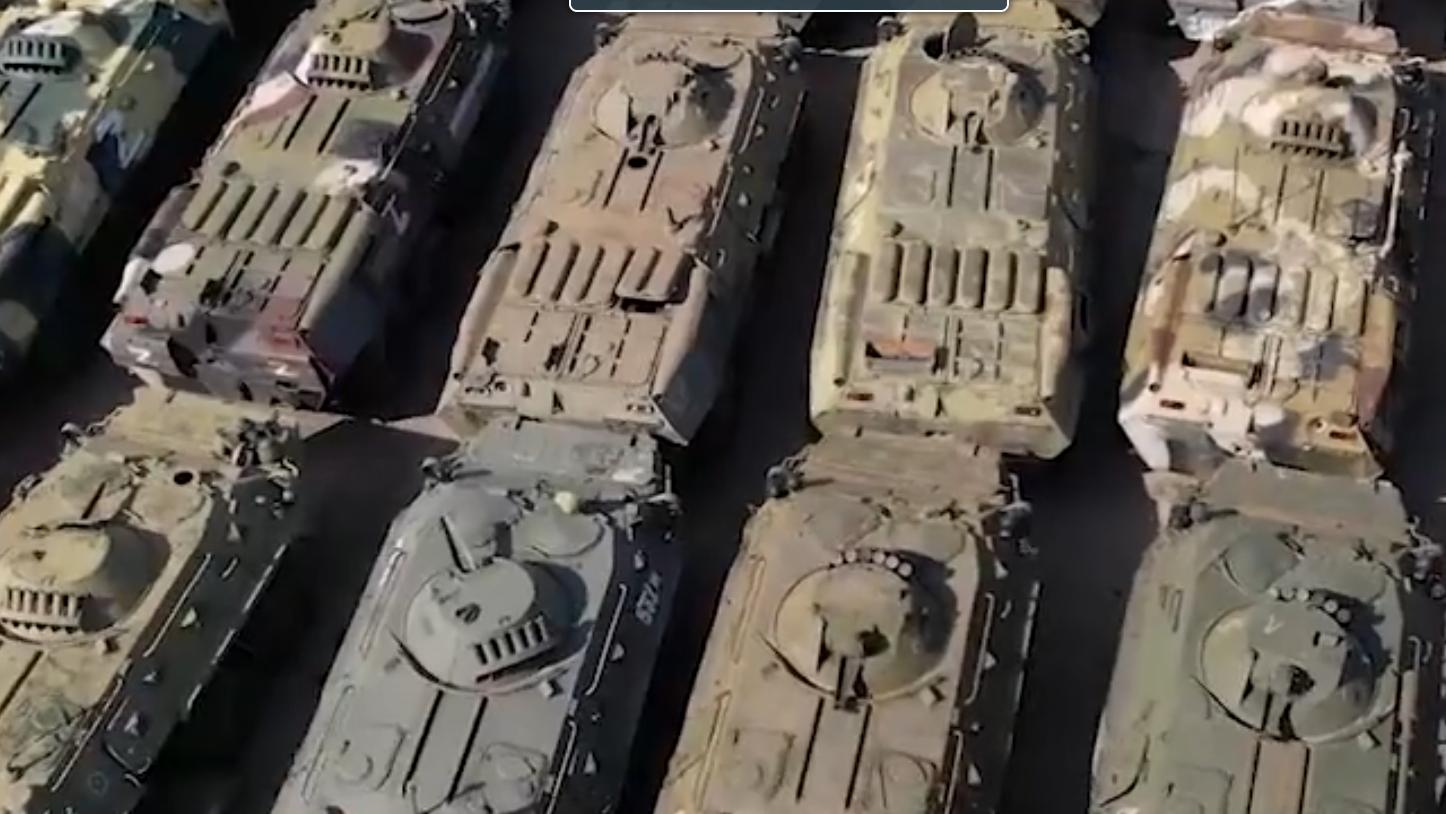 Simple and Available, the Wheeled BTR-82 Is the Russian Military's ...
