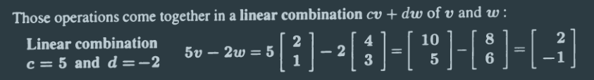 Linear Algebra - Vectors and Linear Combinations
