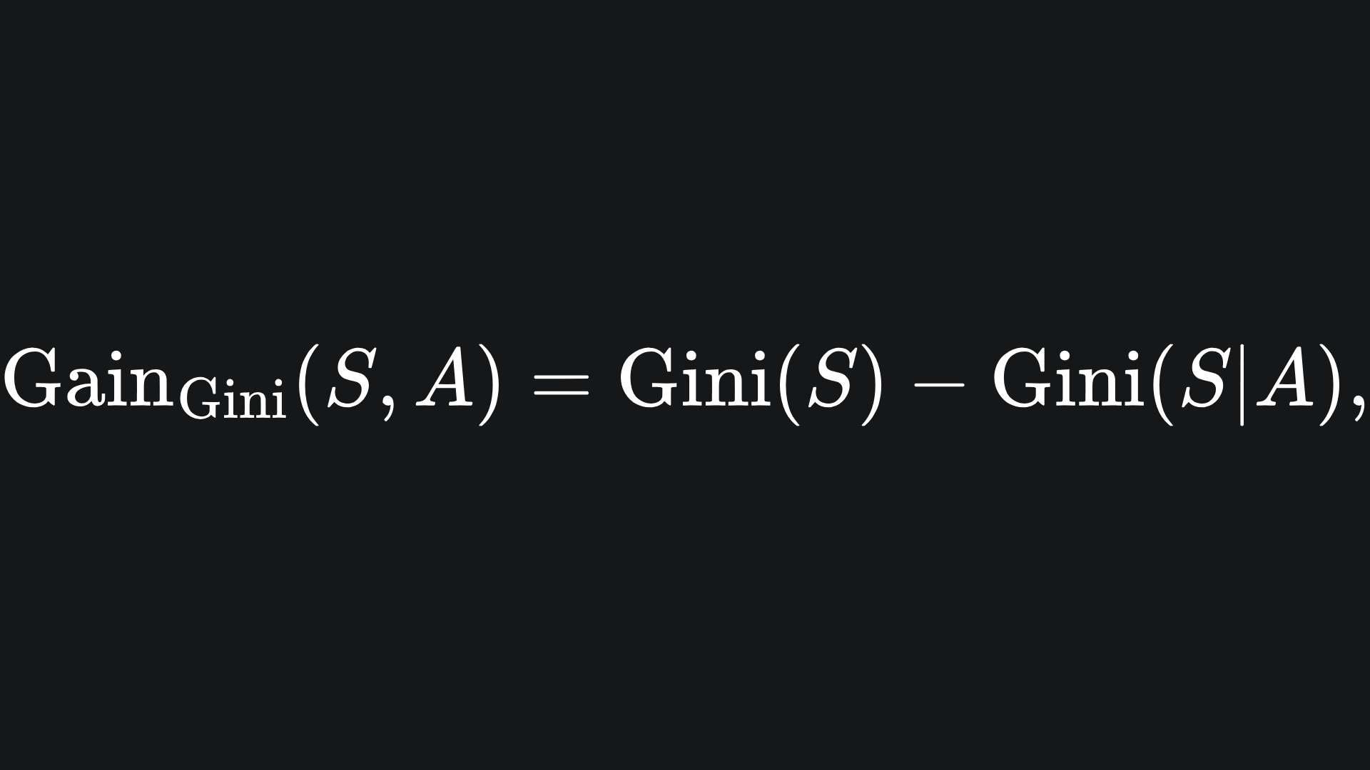 Decision tree deep-dive: information gain and Gini impurity