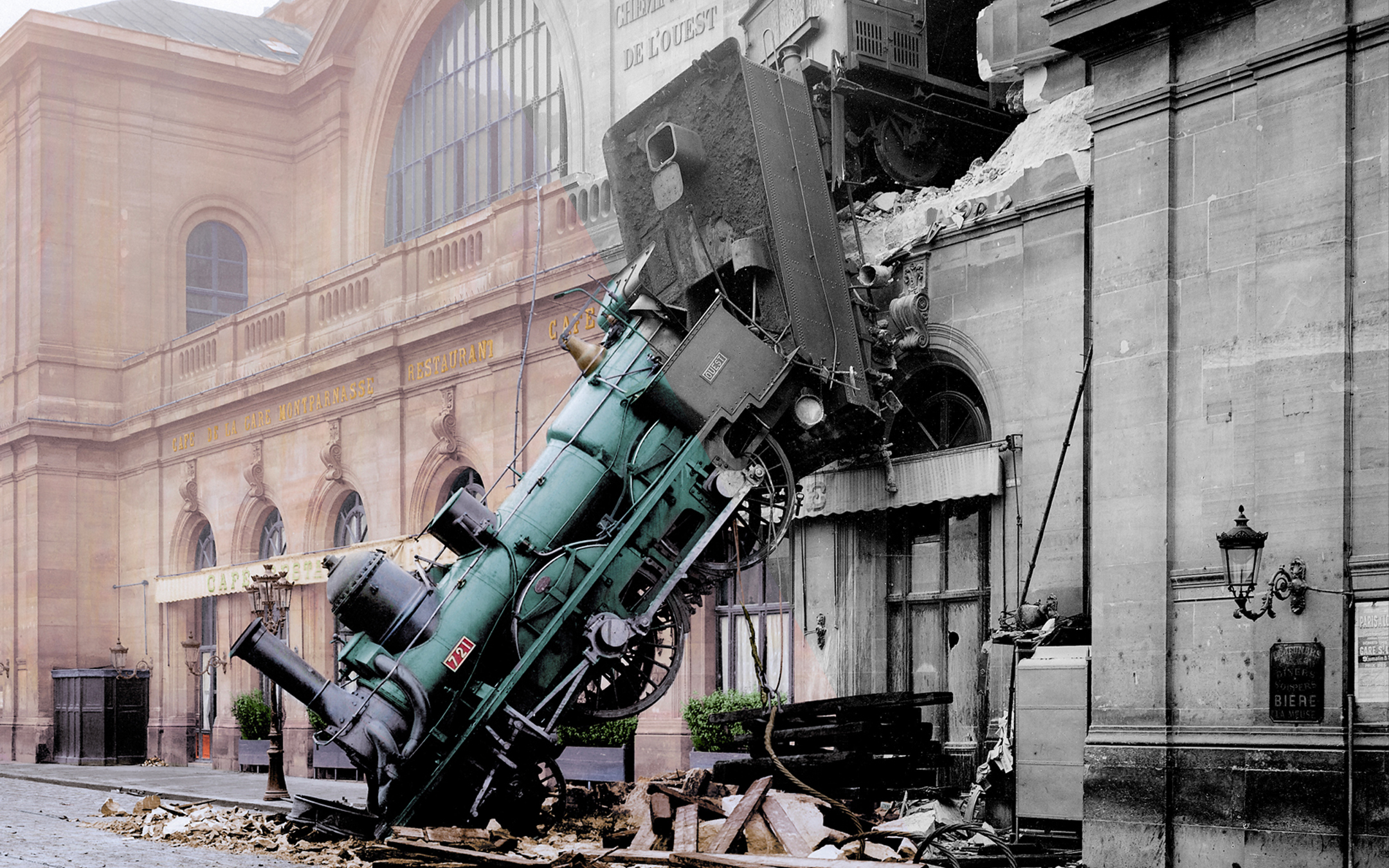 A Remarkable Railway Crash in Paris