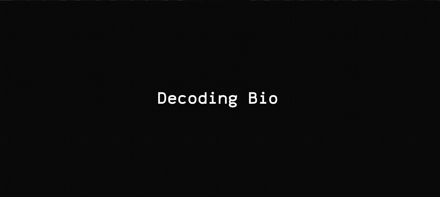 About - Decoding Bio