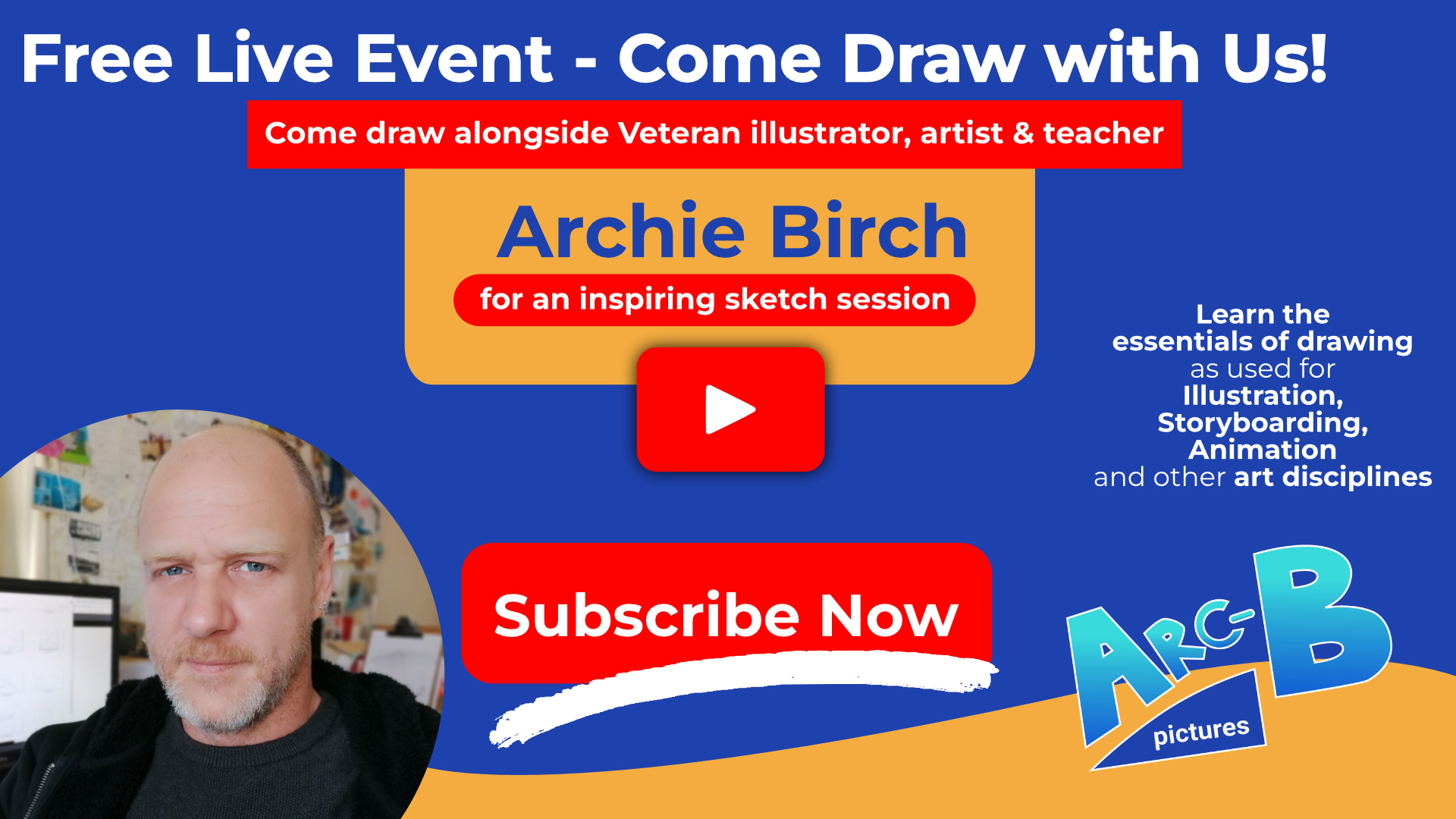 Master Line-Drawing Tips - by Archie Birch - Arc-B Pictures