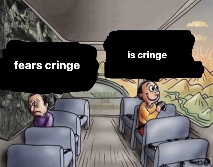 On being cringe - by Katherine Llave - brain sprout