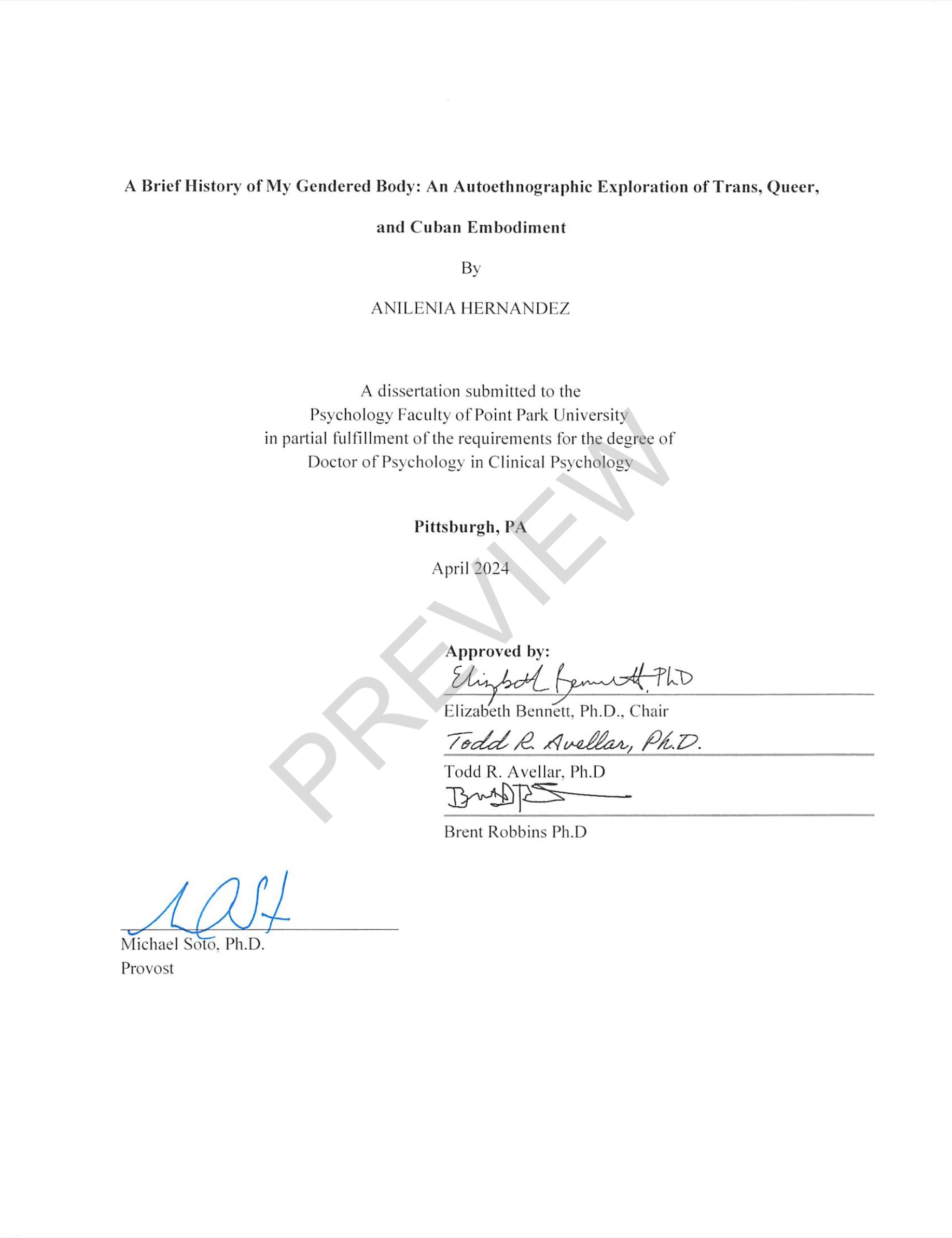 Colin Wright on Substack: "This person got a doctorate in psychology by ...