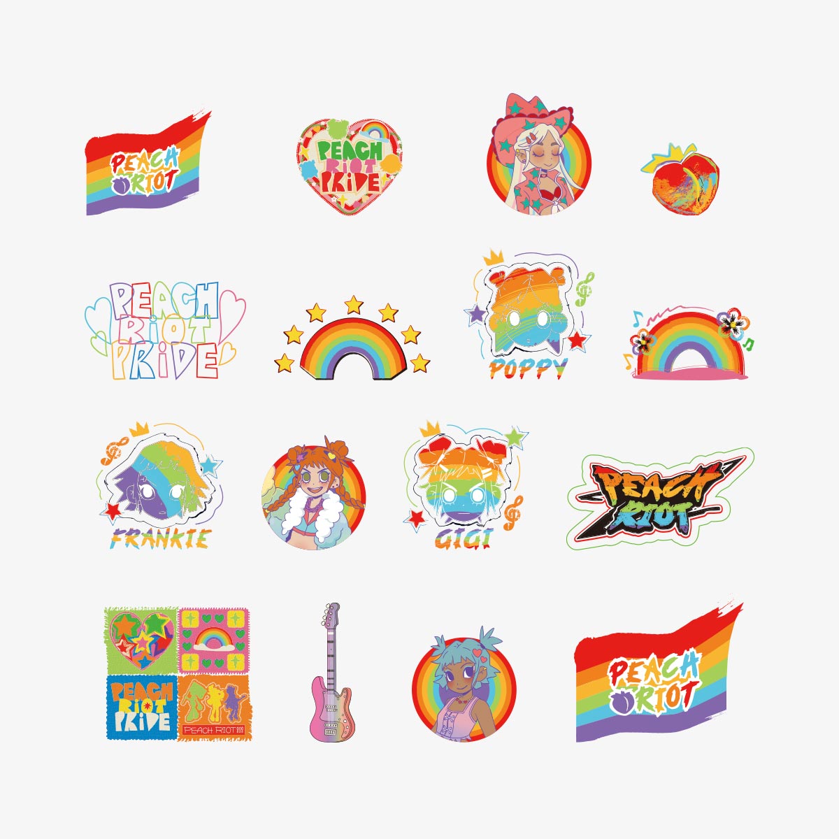 Pop Mart Surprises Fans With Peach Riot “Rainbow Riot” Pride 2025 ...