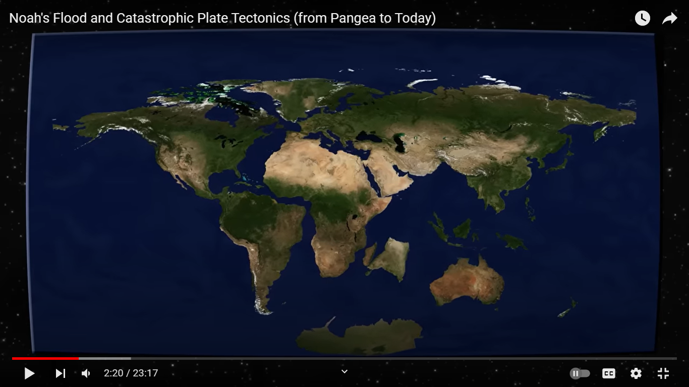 PREFLOOD TO POSTFLOOD WORLD - by Len Kinder