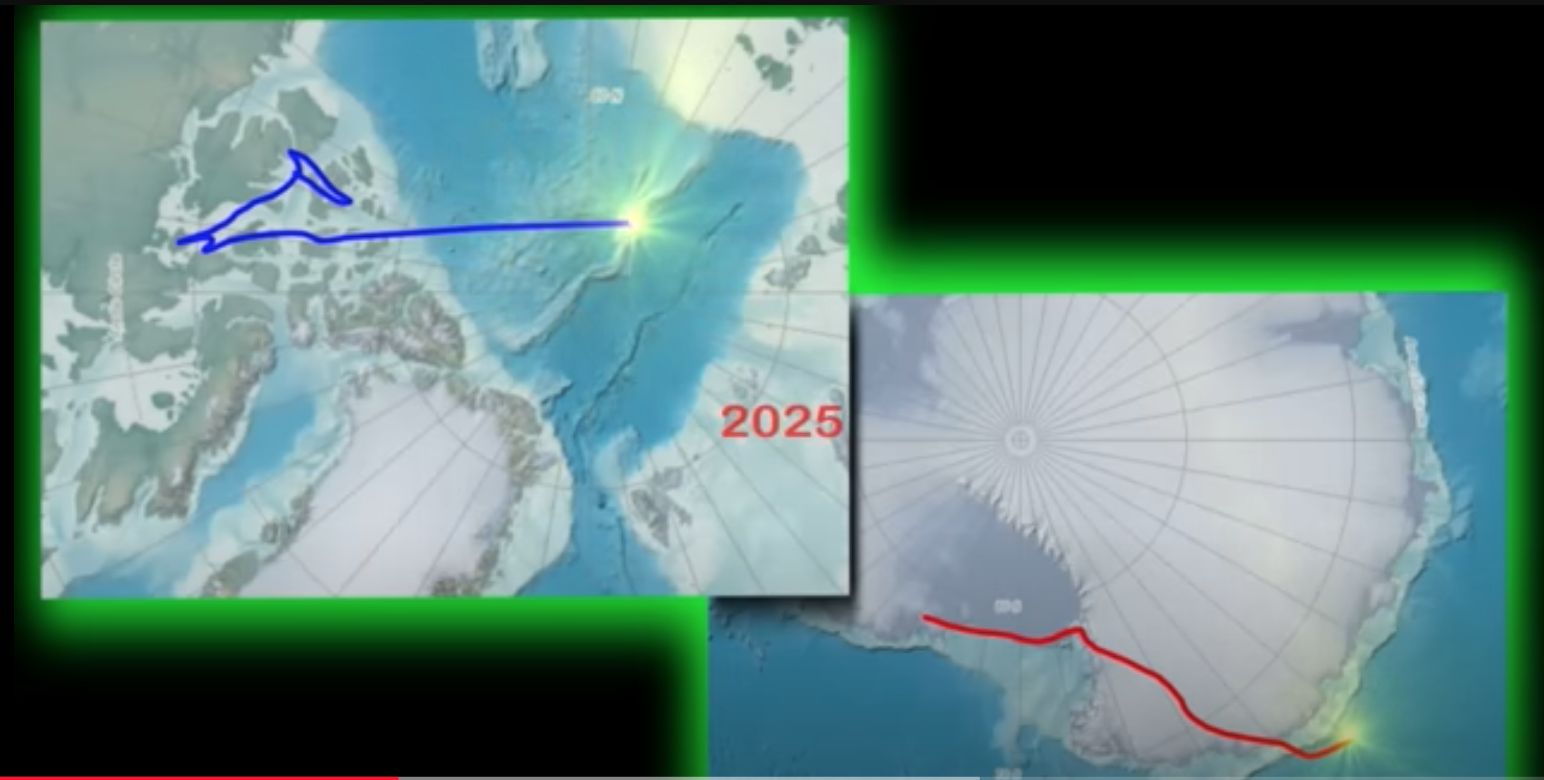 Jerome Armstrong on Substack: "The magnetic poles are shifting. Significant earth changes are ...