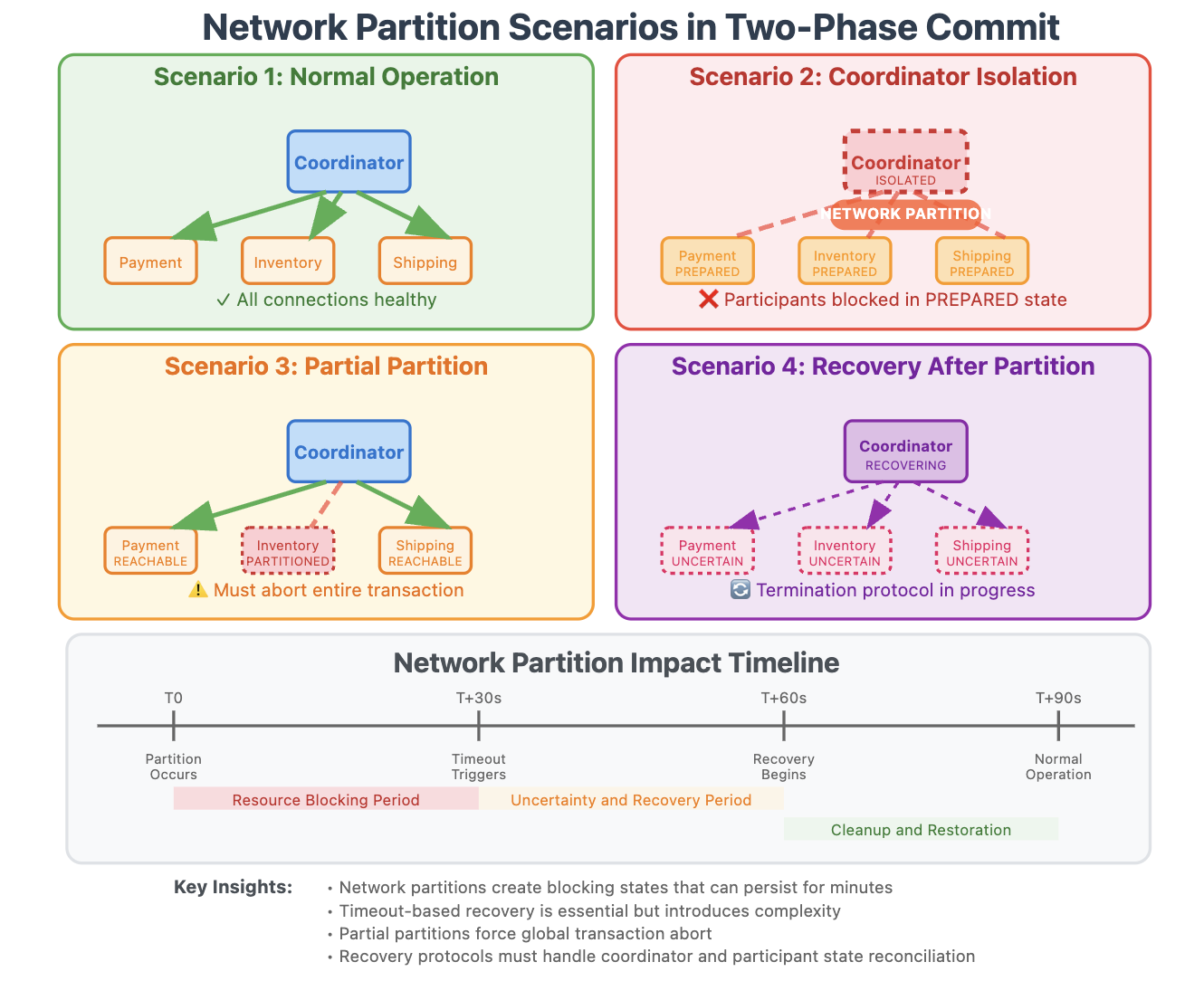 Distributed Transactions: Two-Phase Commit Protocol