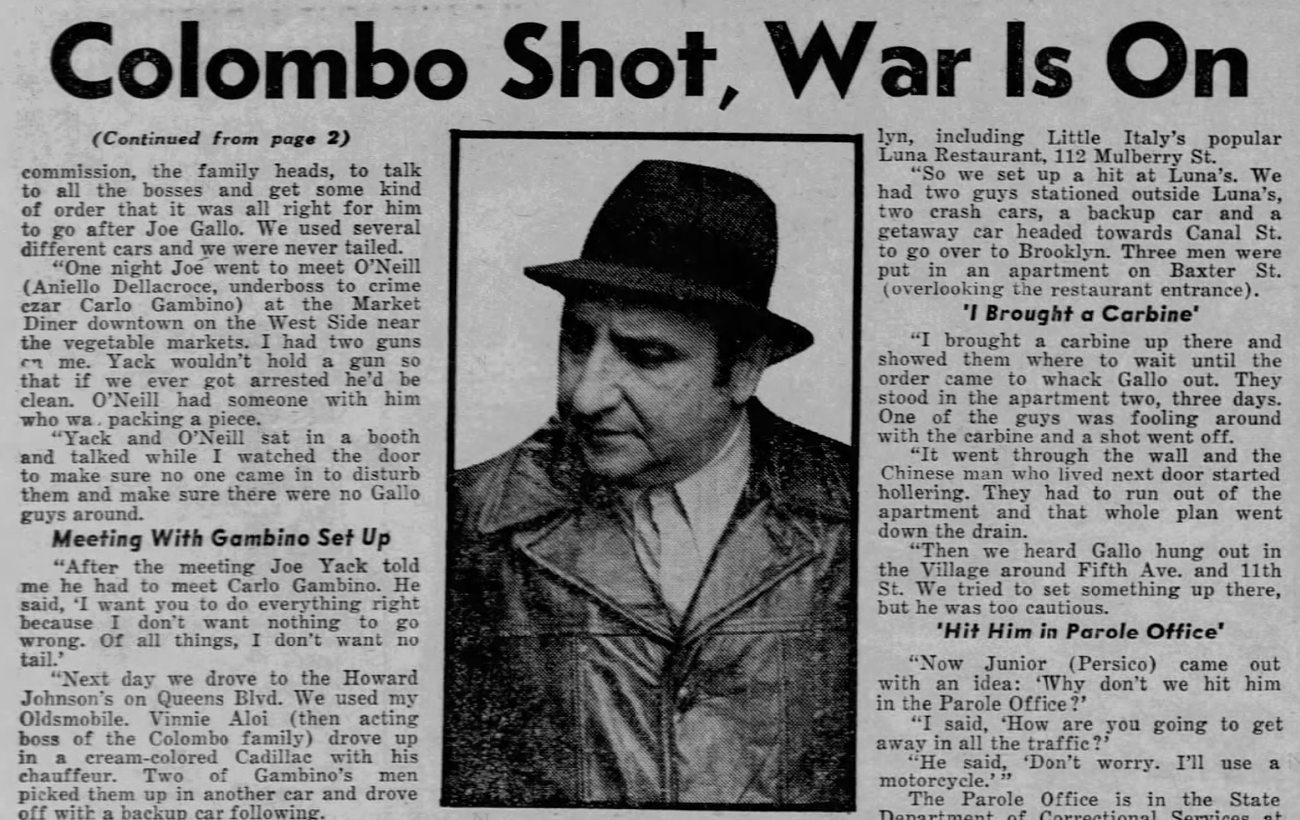 Kidnapping the Mob: How "Crazy Joe" Gallo and His Brothers Abducted ...