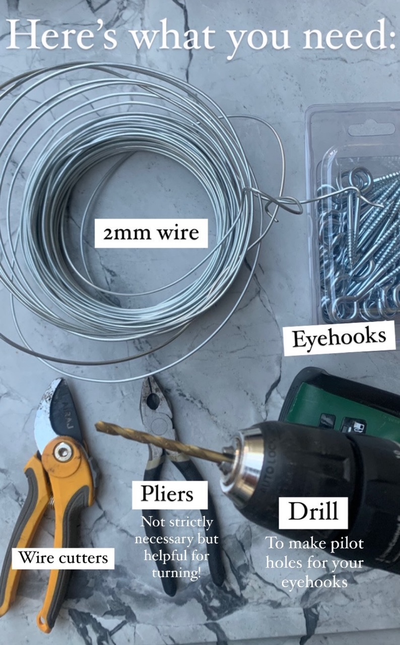 How to Make a Wire Trellis - by Leanne Kilroy