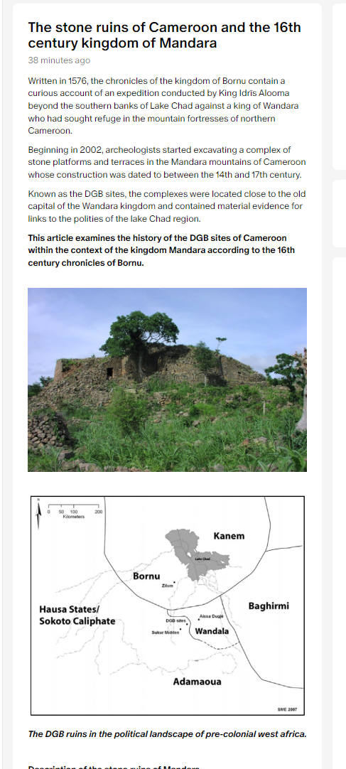 A General History of Iron Technology in Africa ca. 2000BC-1900AD.